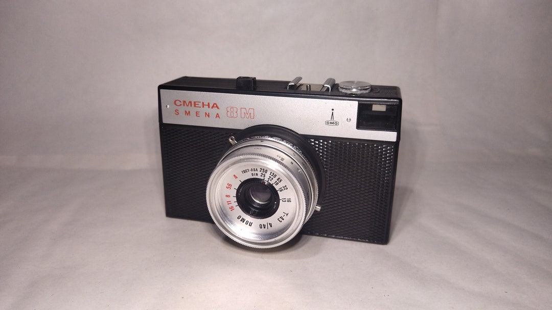 Soviet Camera Smena 8M Lens Triplet-43,lomo Camera,soviet 35 Mm Camera ...