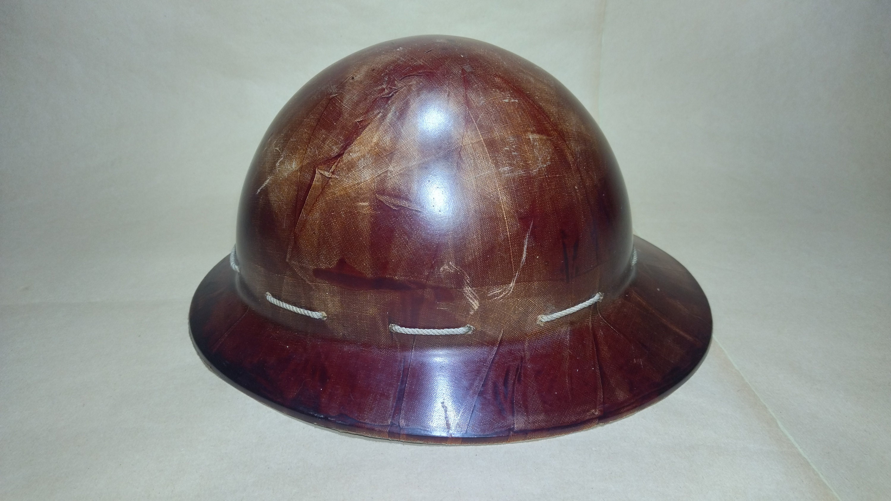 Rare Soviet Miner Helmet, Fiberglass Helmet, Steelworker Helmet ...