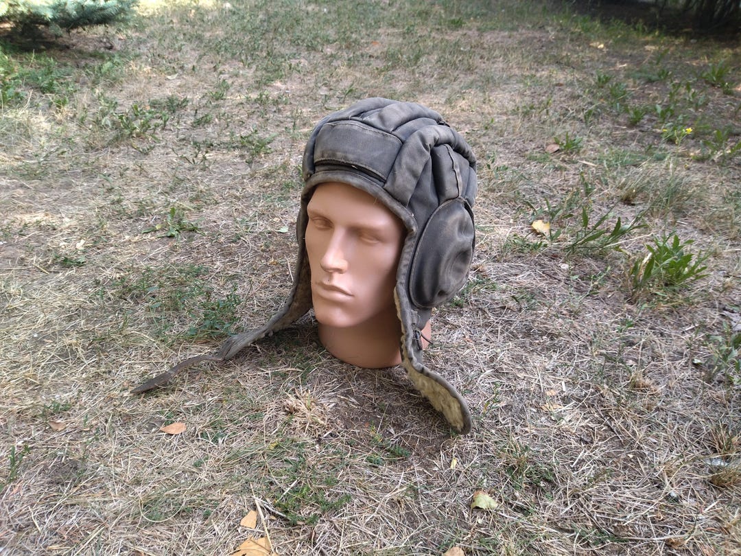 Soviet Tank Helmet, Soviet Winter Tank Helmet, Soviet Armor, Soviet ...