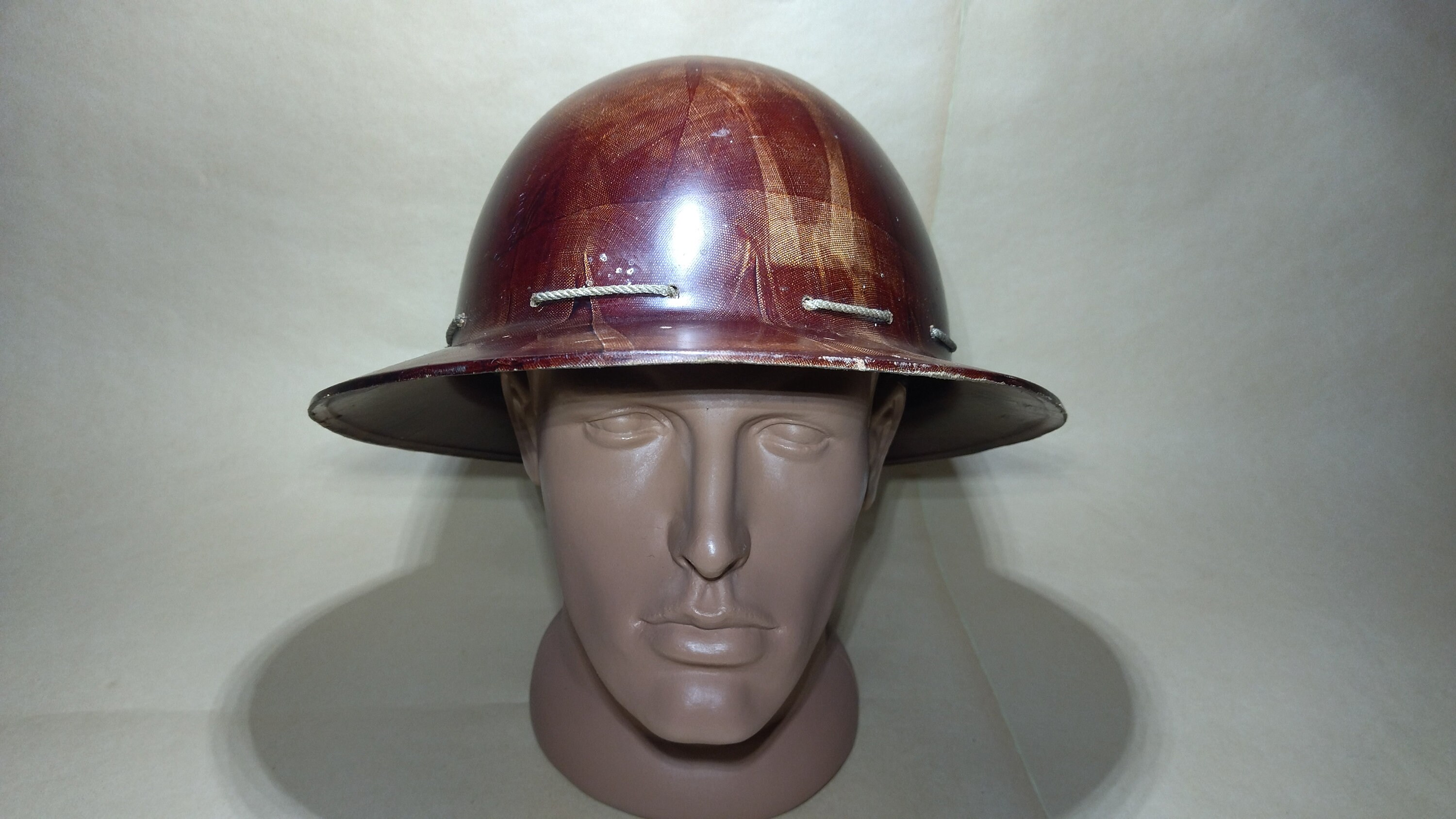 Rare Soviet Miner Helmet, Fiberglass Helmet, Steelworker Helmet ...