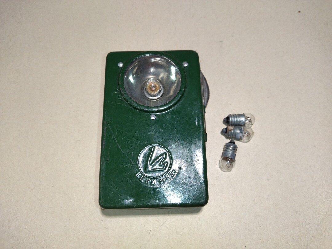 Soviet Military Flashlight,soviet Flashlight, USSR Flashlight, Soviet ...