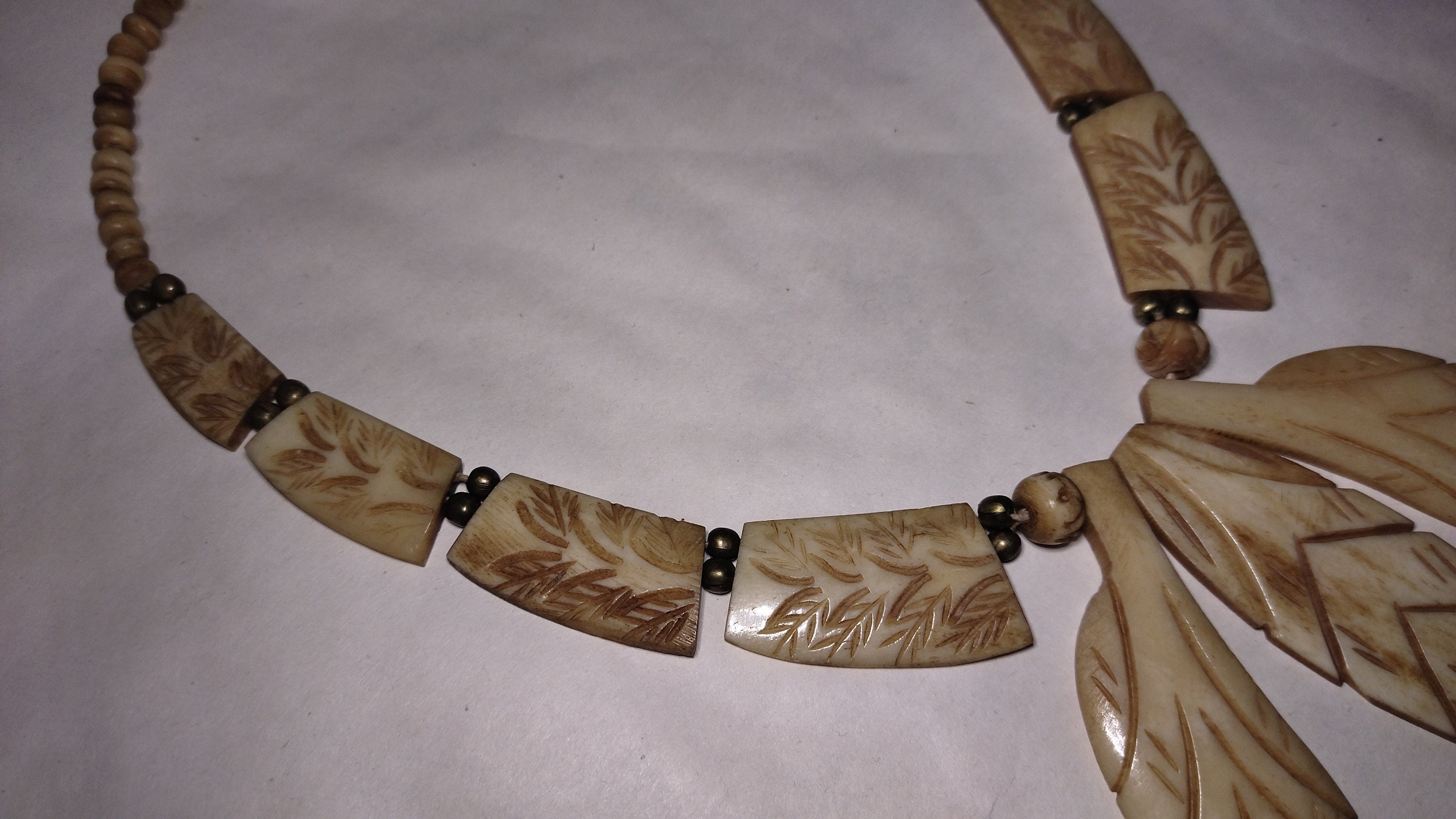 Native American Bone Necklace Native American Choker Native - Etsy