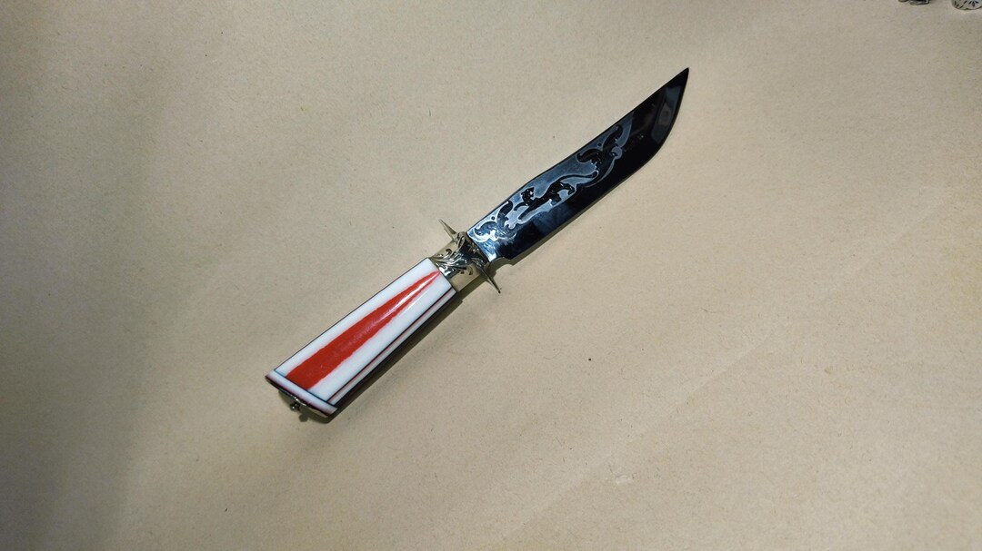 Soviet Hunting Knife , Hunting Handmade Knife, Russian FINKA, Russian ...