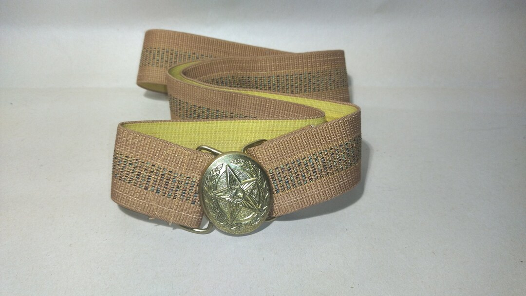 Long Soviet Officer Belt,soviet Uniform,soviet Parade Belt,soviet ...