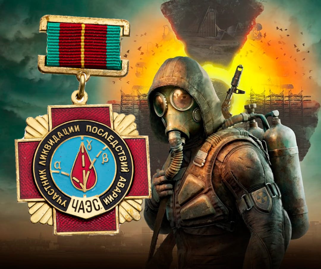 Medal Liquidator of Chernobyl Chernobyl Sign Stalker Medal - Etsy