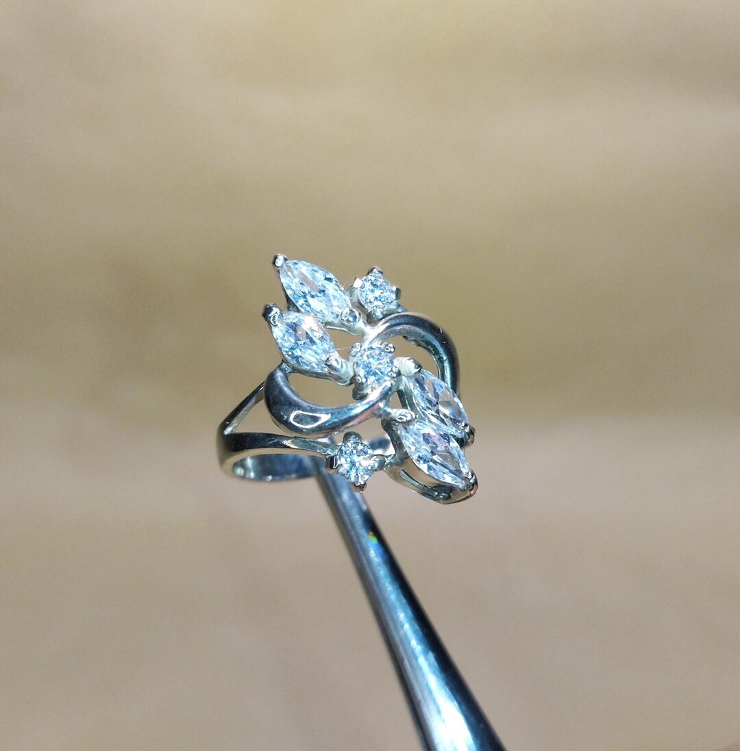 Rare Beautiful Ukrainian Silver Ring Size 9 3/4,finger Ring,long Silver ...