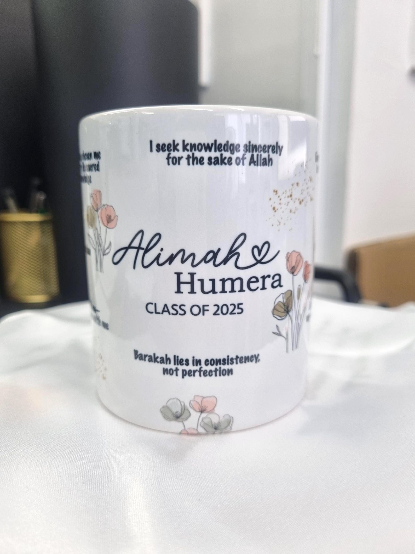 Personalised Alimah Mug – Custom Islamic Gift With Name | Muslim ...