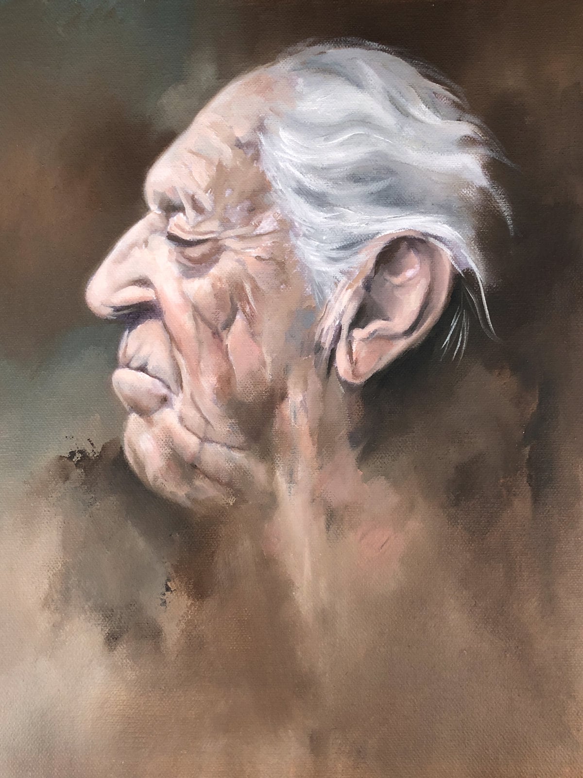 Oil Portrait Commission, Portrait From Photo, Oil Portrait - Etsy