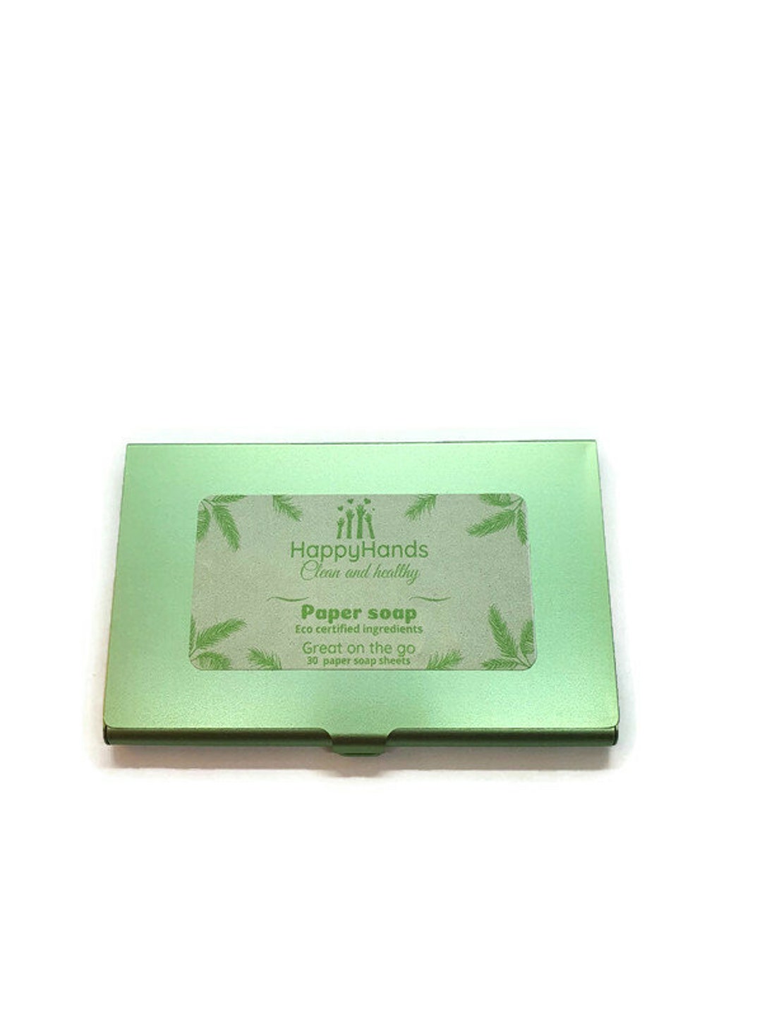 Hand Paper Soap Sheets, Pocket Soap, Eco-friendly Tin Box, Camping ...
