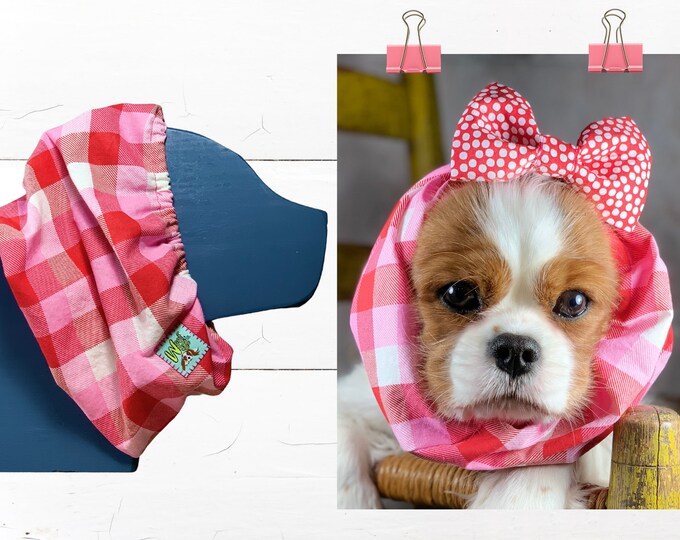 Adjustable Dog Snood: Protect Ears While Eating/walking, Show Dogs ...