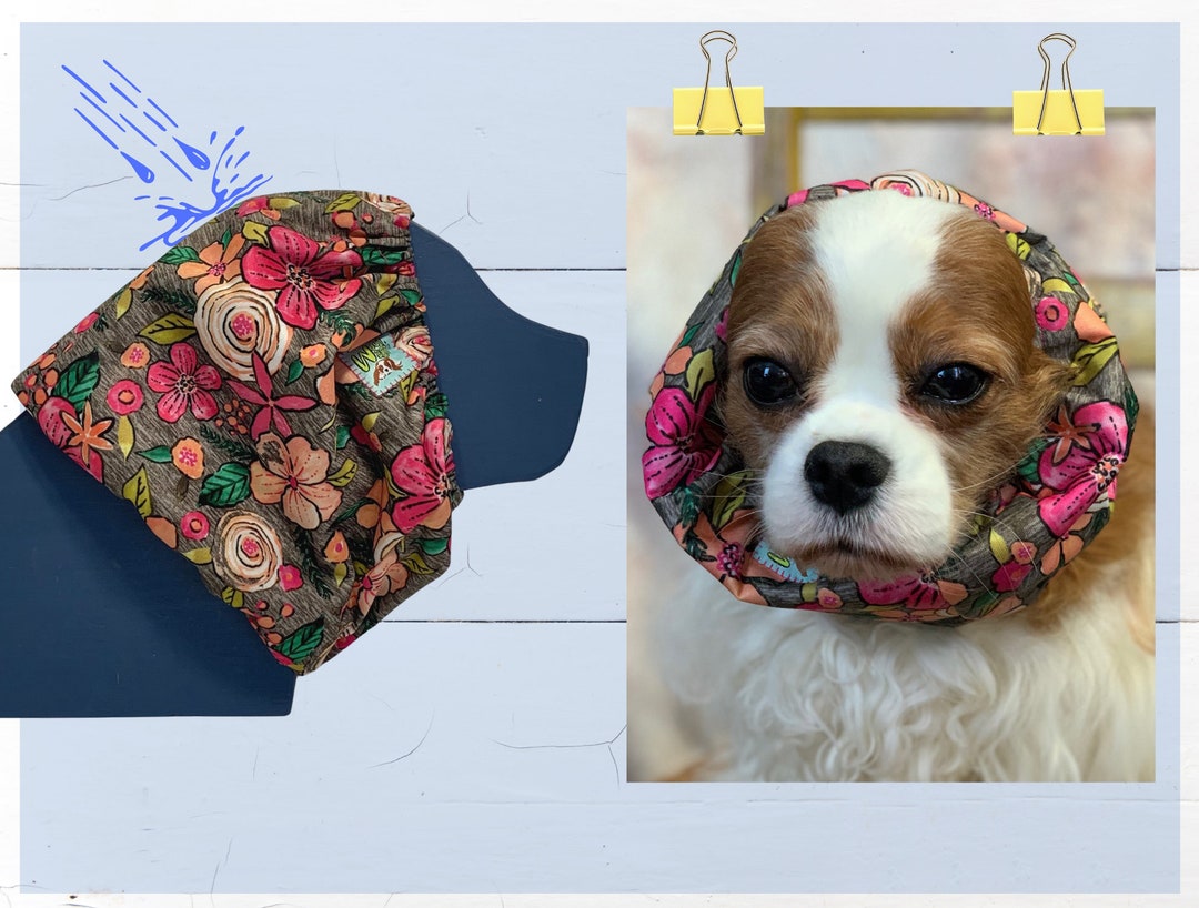 WATERPROOF Snood: Adjustable Waterproof CORAL FLOWER Snood Protects ...
