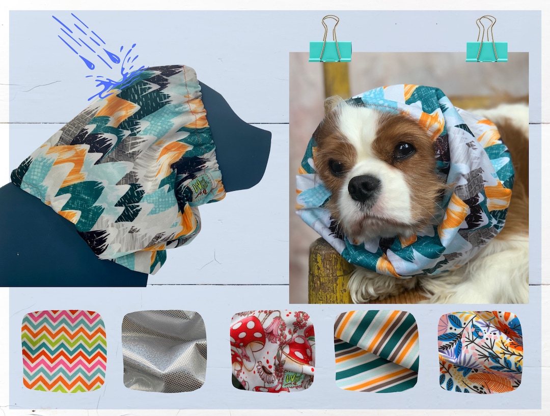 WATERPROOF Snood: Adjustable Waterproof TEAL MOUNTAINS Snood Protects ...