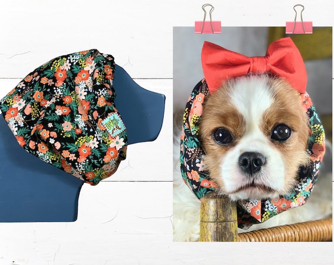 Adjustable Dog Snood: Protect Ears While Eating/walking, Show Dogs ...