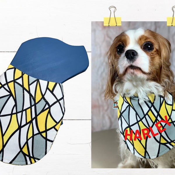 Geometric Bib - Etsy