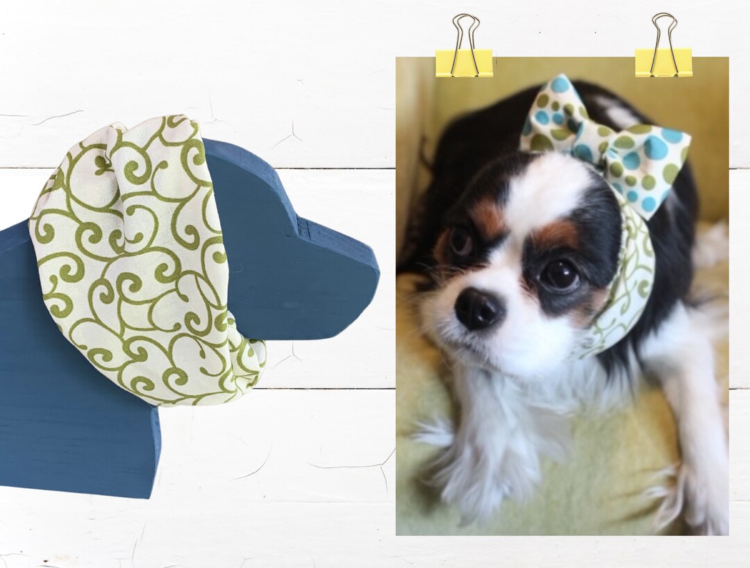 Adjustable Dog Snood KUDZU VINE: Protect Long Ears while Eating/Walking ...
