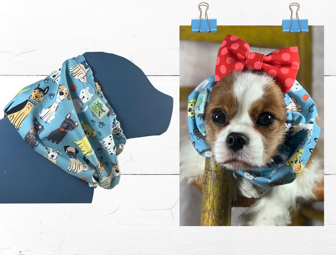 Adjustable Dog Snood: DOG PARTY SNOOD Great for Easter, Spring and ...
