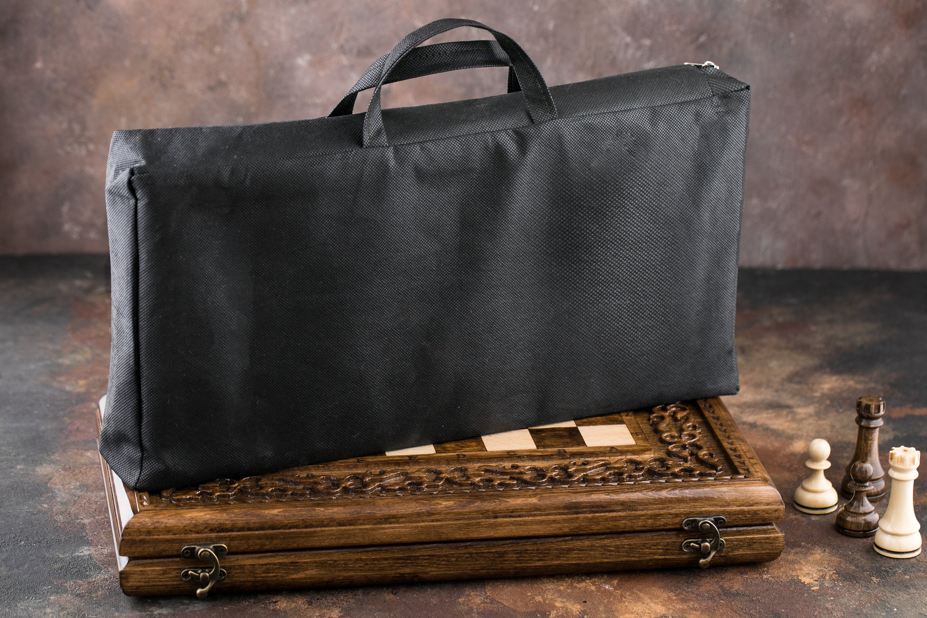 Wooden Chess Set Chess Set Handmade Wooden Chess Set Unique | Etsy