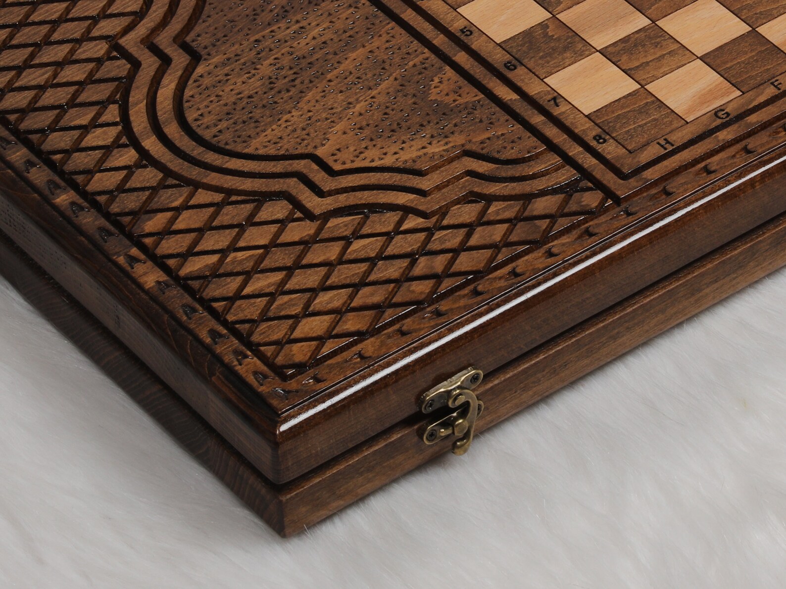 Handmade Wooden Backgammon Set Personalized Backgammon Game - Etsy