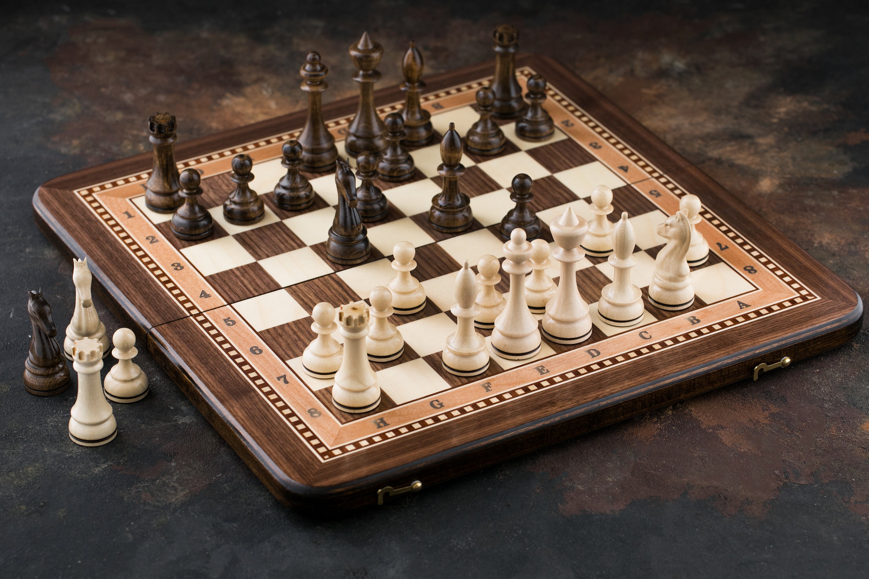 Personalized Engraved Wooden Chess Set, FREE Personalization and ...