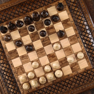 Beautiful Wooden Chess Set, High Quality Chess Pieces, Personalized ...
