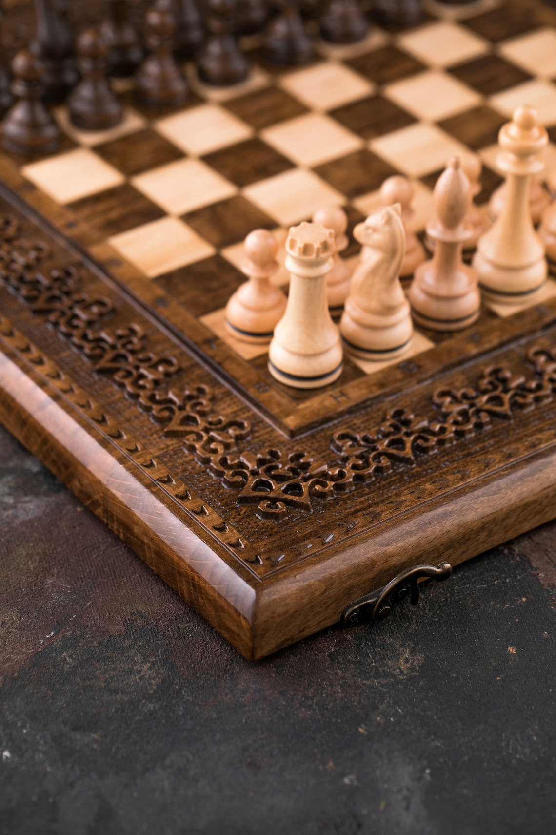 Handmade Wooden Chess Set High Quality Chess Pieces - Etsy