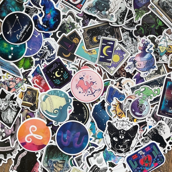 Witch Stickers - Etsy