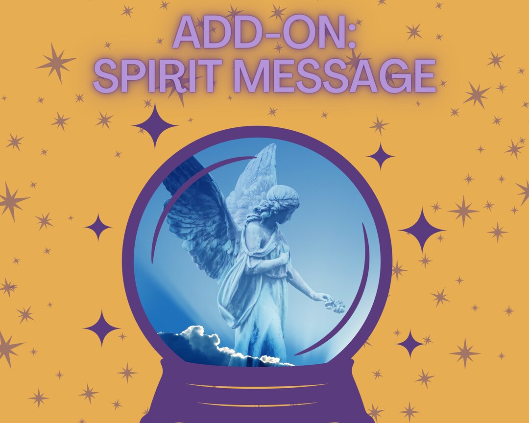 Spirit Message Add-on for the Midwestern Mystic - Etsy