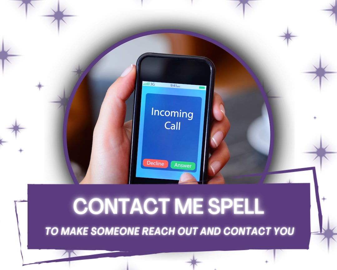 Contact Me Spell,contact Spell,come to Me Spell,attraction Spell,spell ...