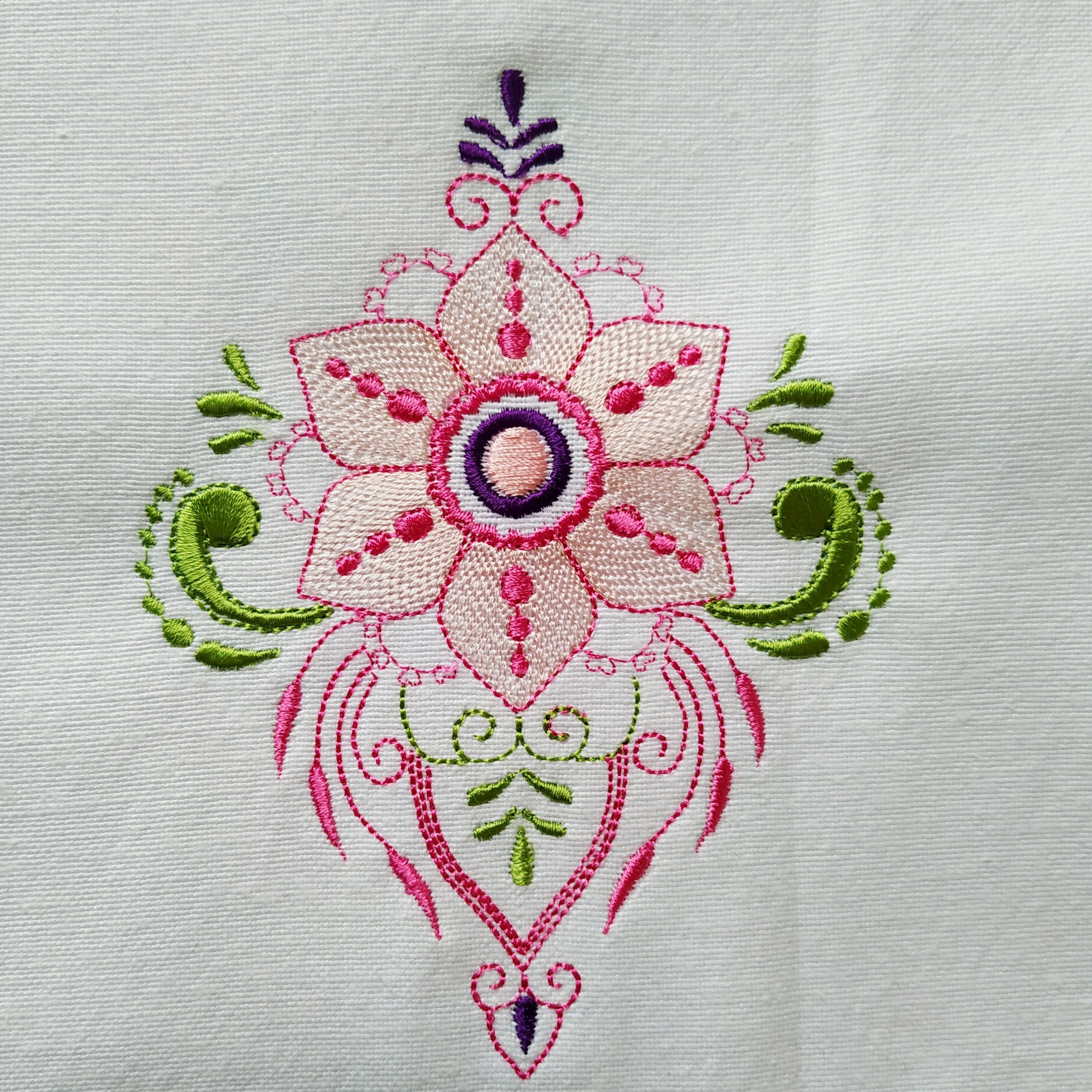 Jasmine Flower Machine Embroidery Design - Instant Download Machine ...