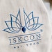 Embroidered ISKCON Lotus Logo Japa Mala Beads Bag. Prayer Bag ...