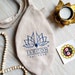Embroidered ISKCON Lotus Logo Japa Mala Beads Bag. Prayer Bag ...