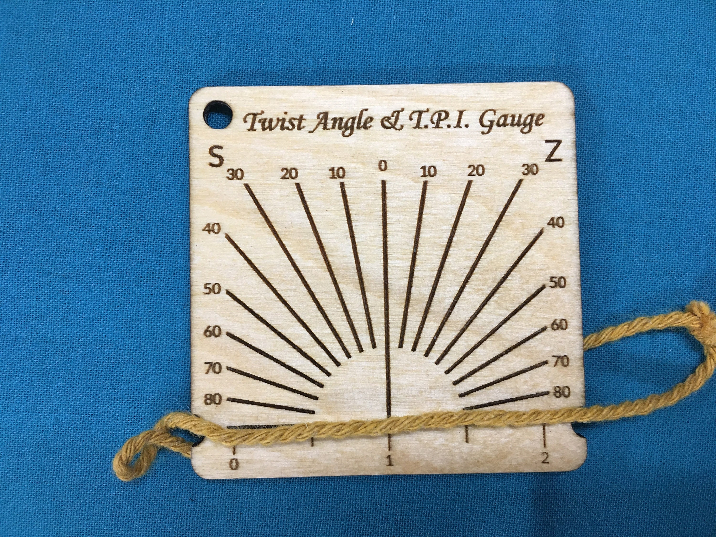Spinners Twist Angle & T.P.I. Tool, Spinners Control Card - Etsy Australia
