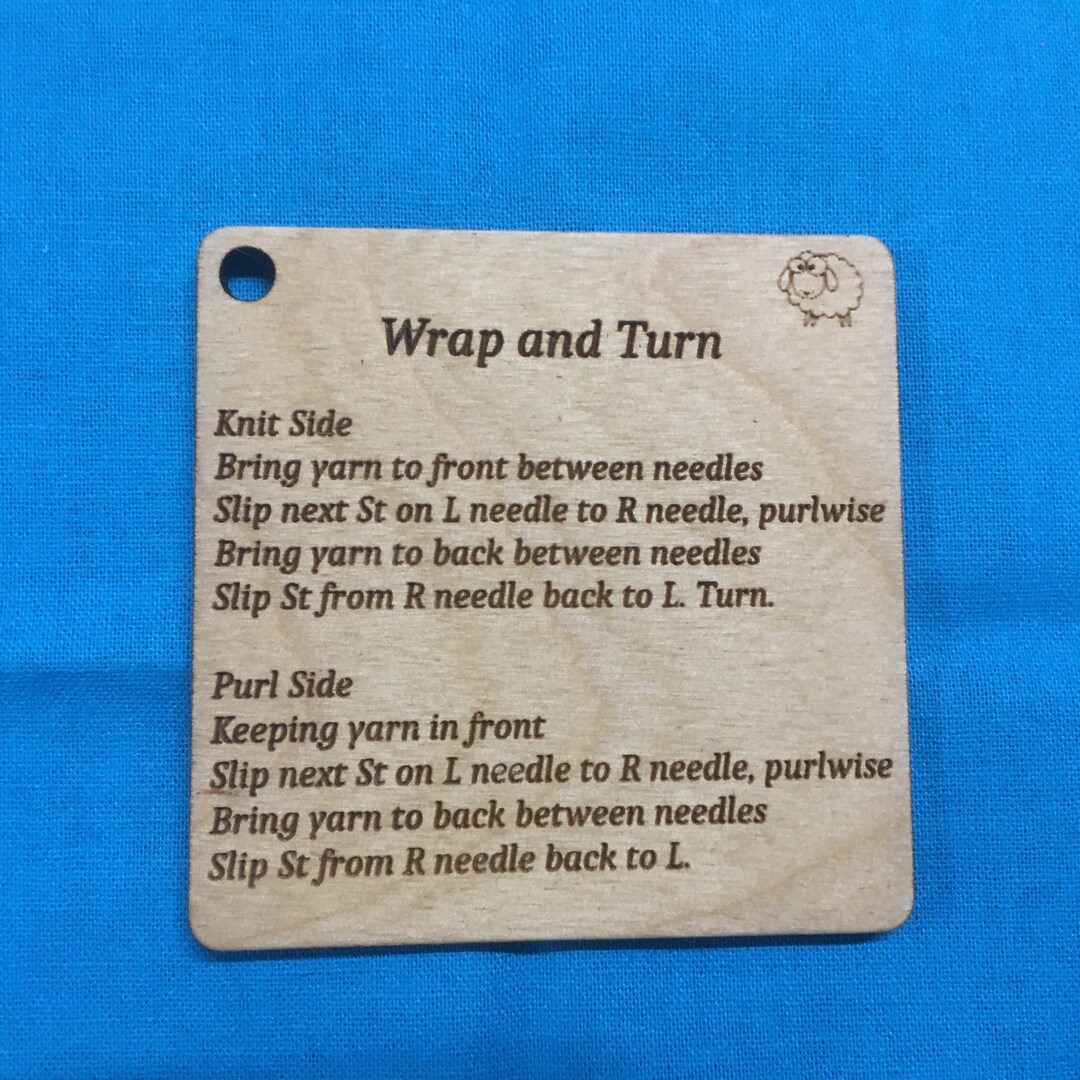 Wrap & Turn Reminder - Etsy