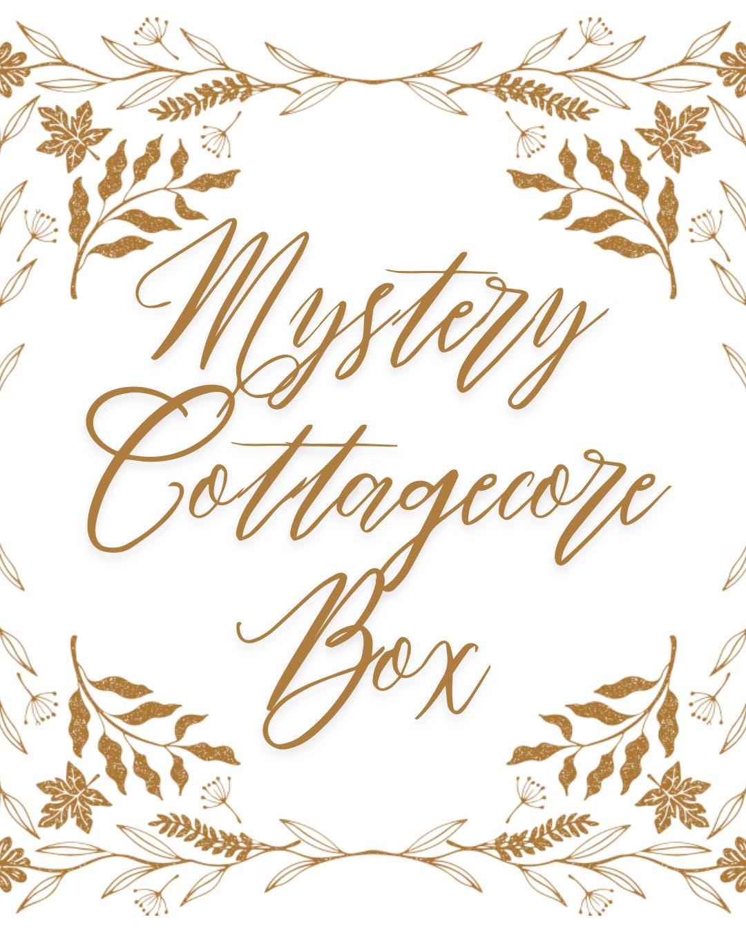 Cottagecore Mystery Box: Curated Vintage Gift Collection - Etsy