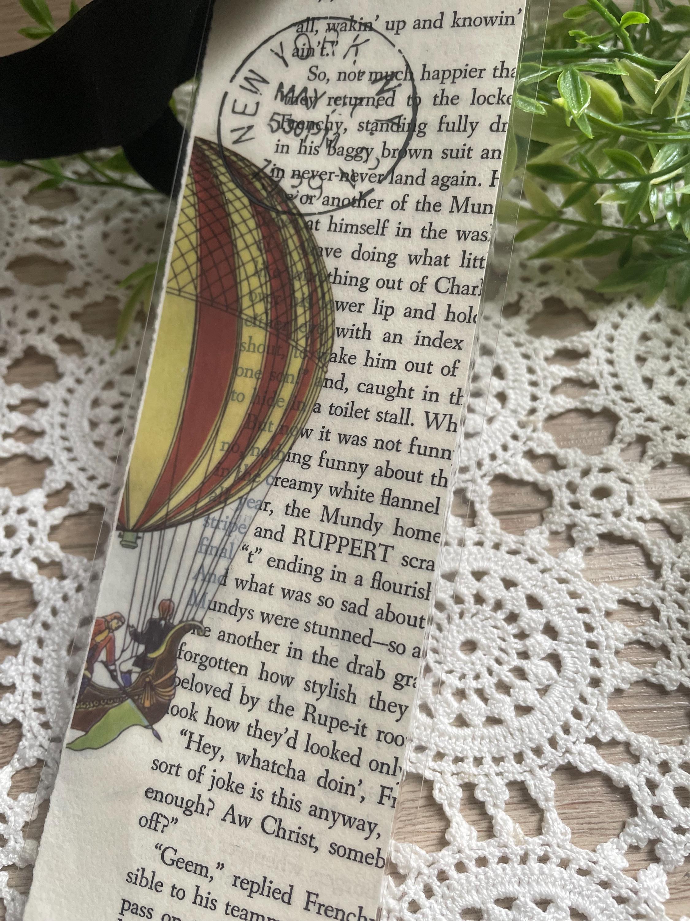 Upcycled Bookmarks | Recycled Bookmarks From Vintage Books | Handmade ...
