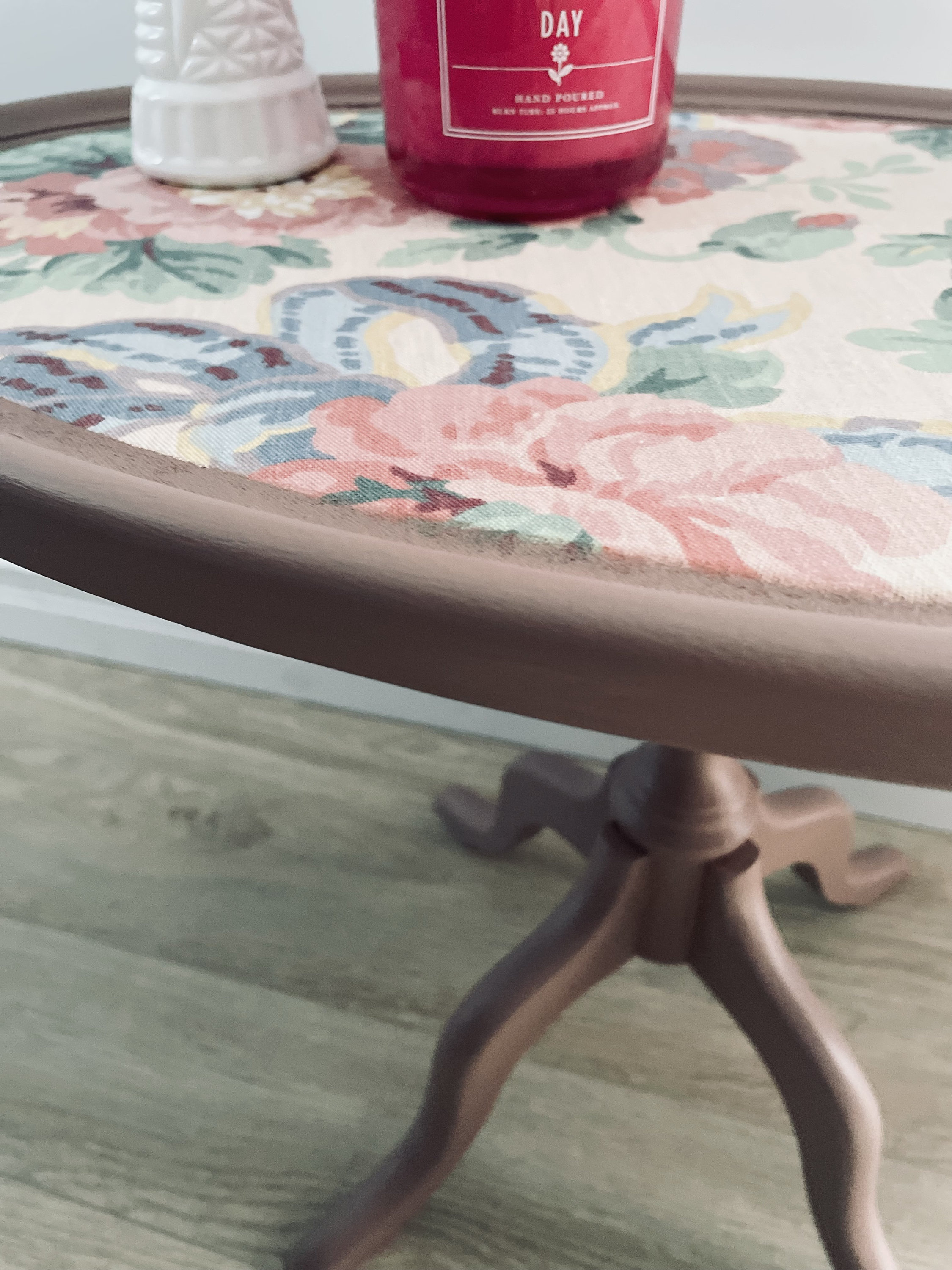 Refinished Vintage Oval Bombay Table - Etsy