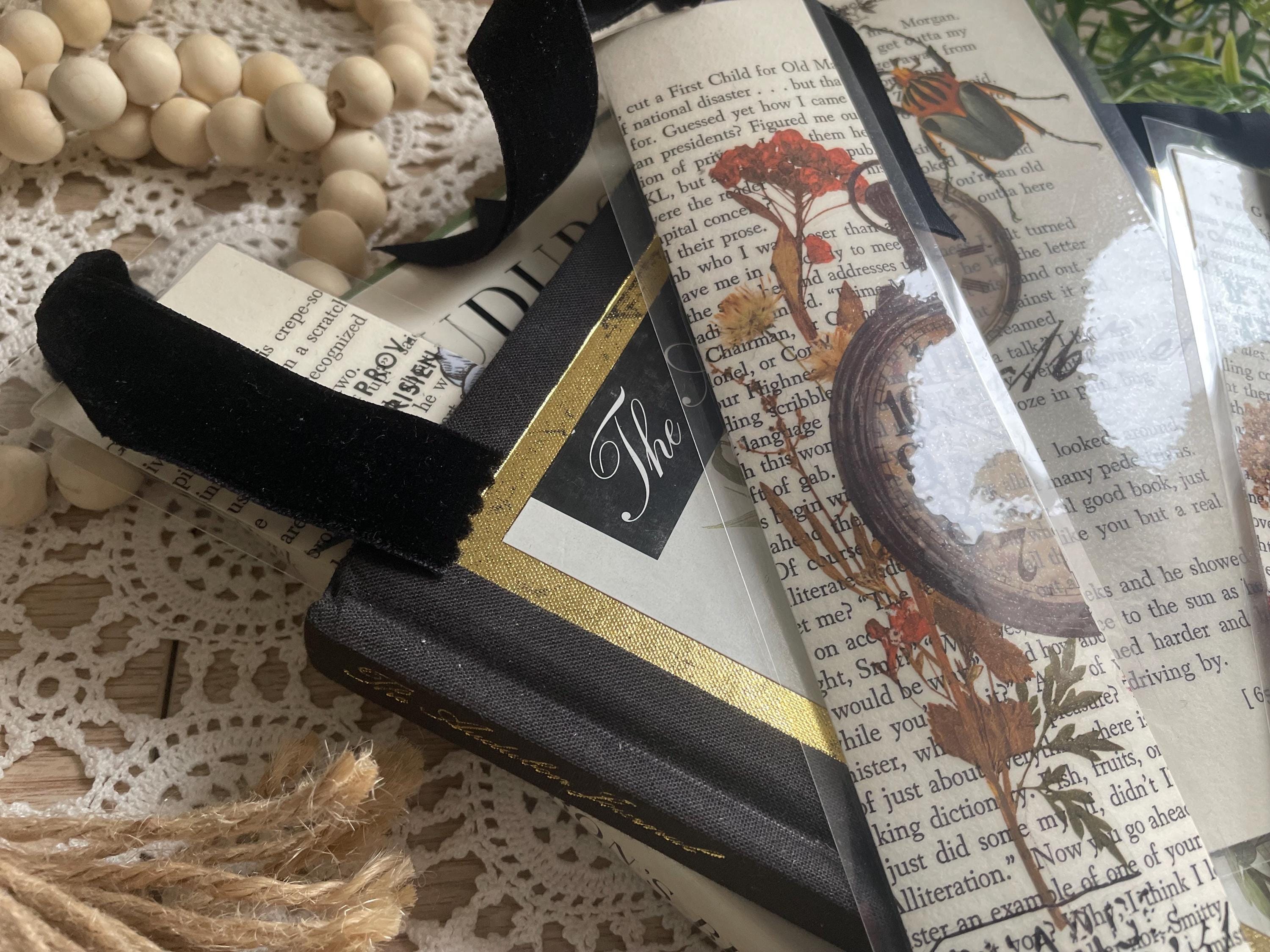 Upcycled Bookmarks | Recycled Bookmarks From Vintage Books | Handmade ...