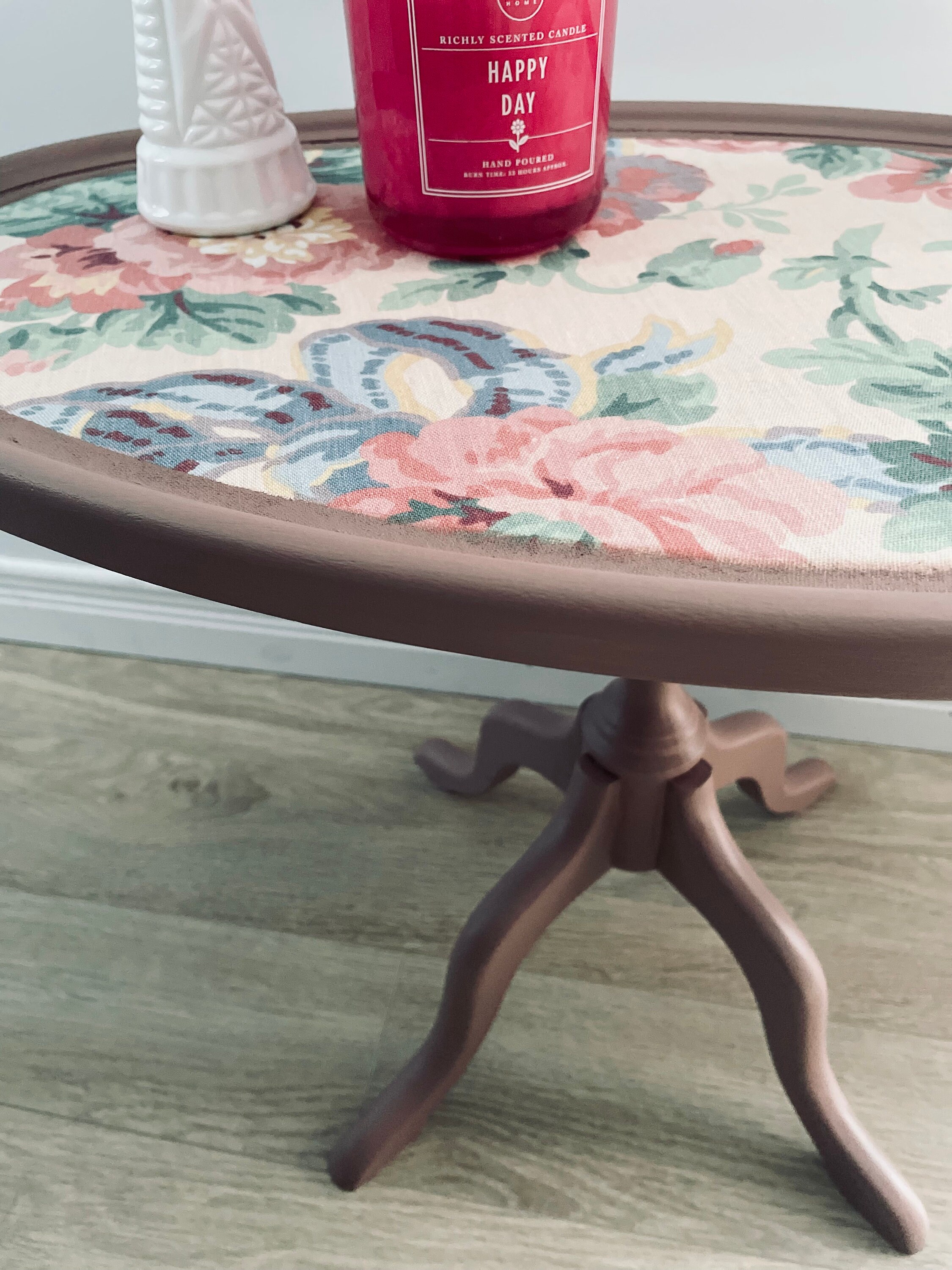Refinished Vintage Oval Bombay Table - Etsy