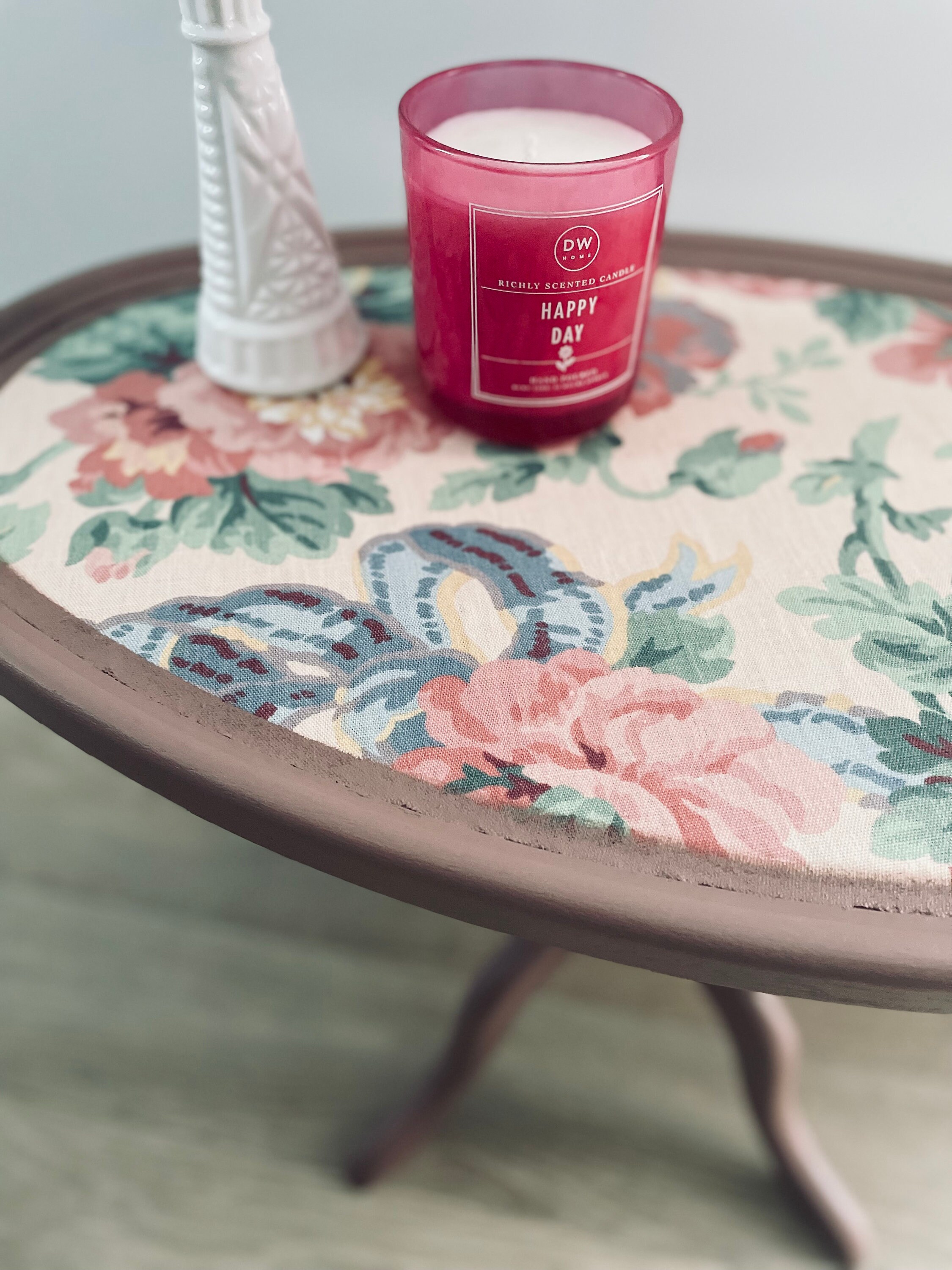 Refinished Vintage Oval Bombay Table - Etsy