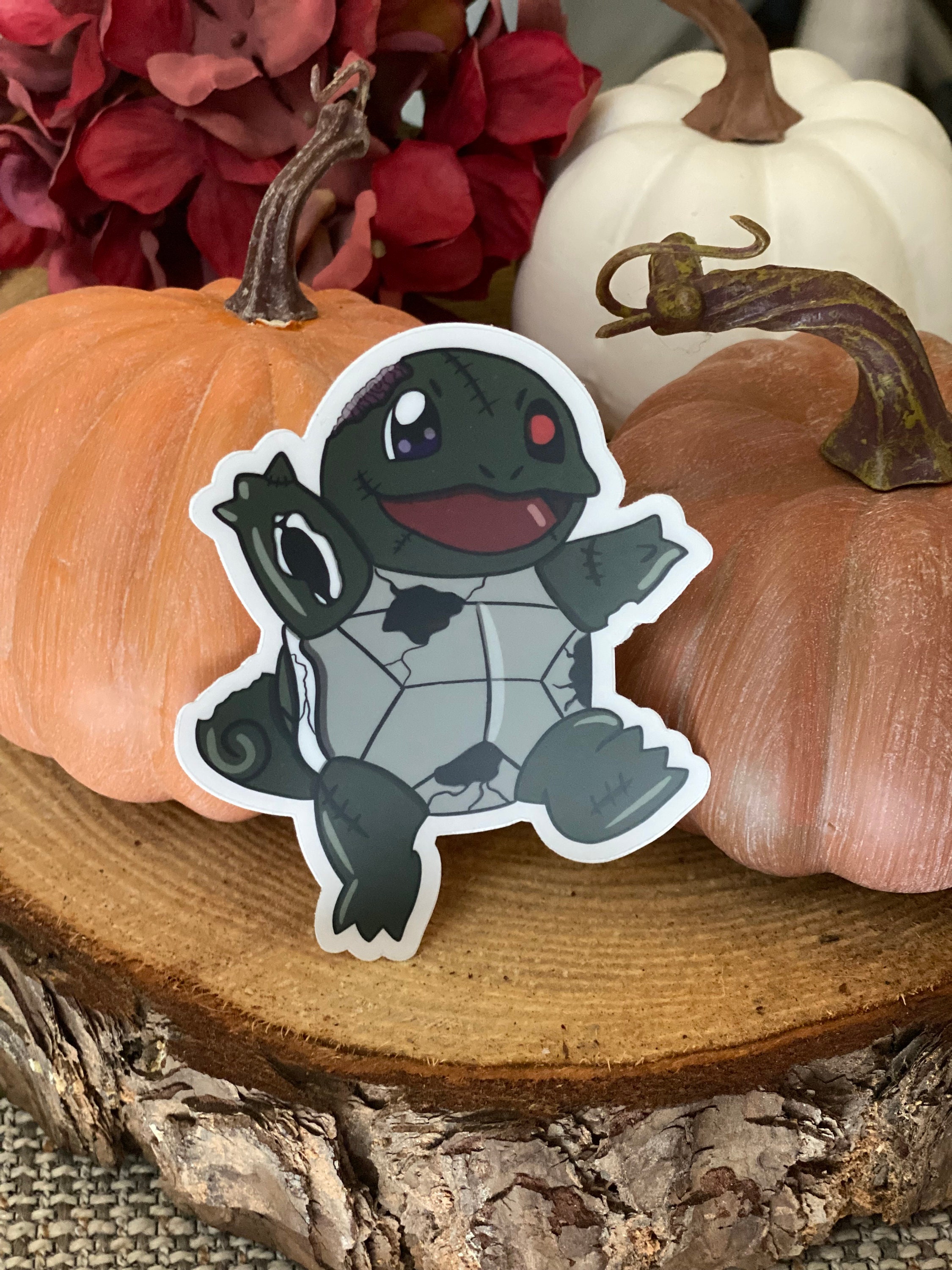 Squirtle Pumpkin Stencils