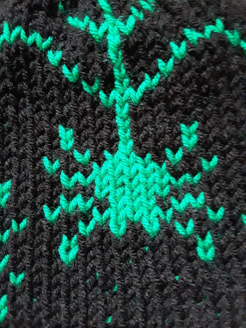 Halloween Spider Toque Black and Green Spiders Beanie Spider Web Skater ...