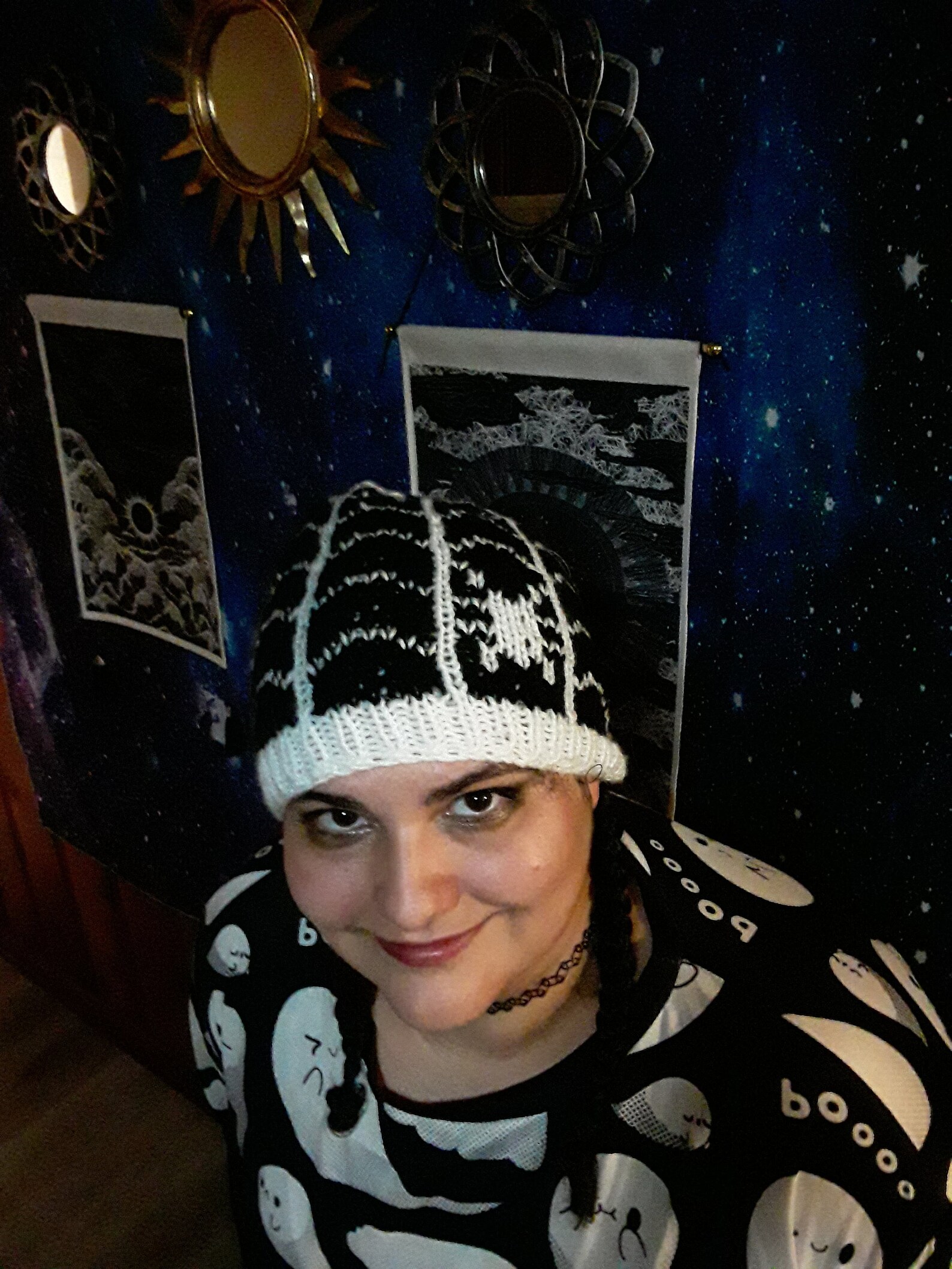 Spiderweb Halloween Beanie Spooky Spider Toque White - Etsy