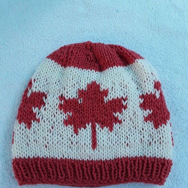 Maple Leaf Beanie - Etsy