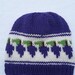 Spiderweb Halloween Beanie Spooky Spider Toque White Spiders Knitted ...