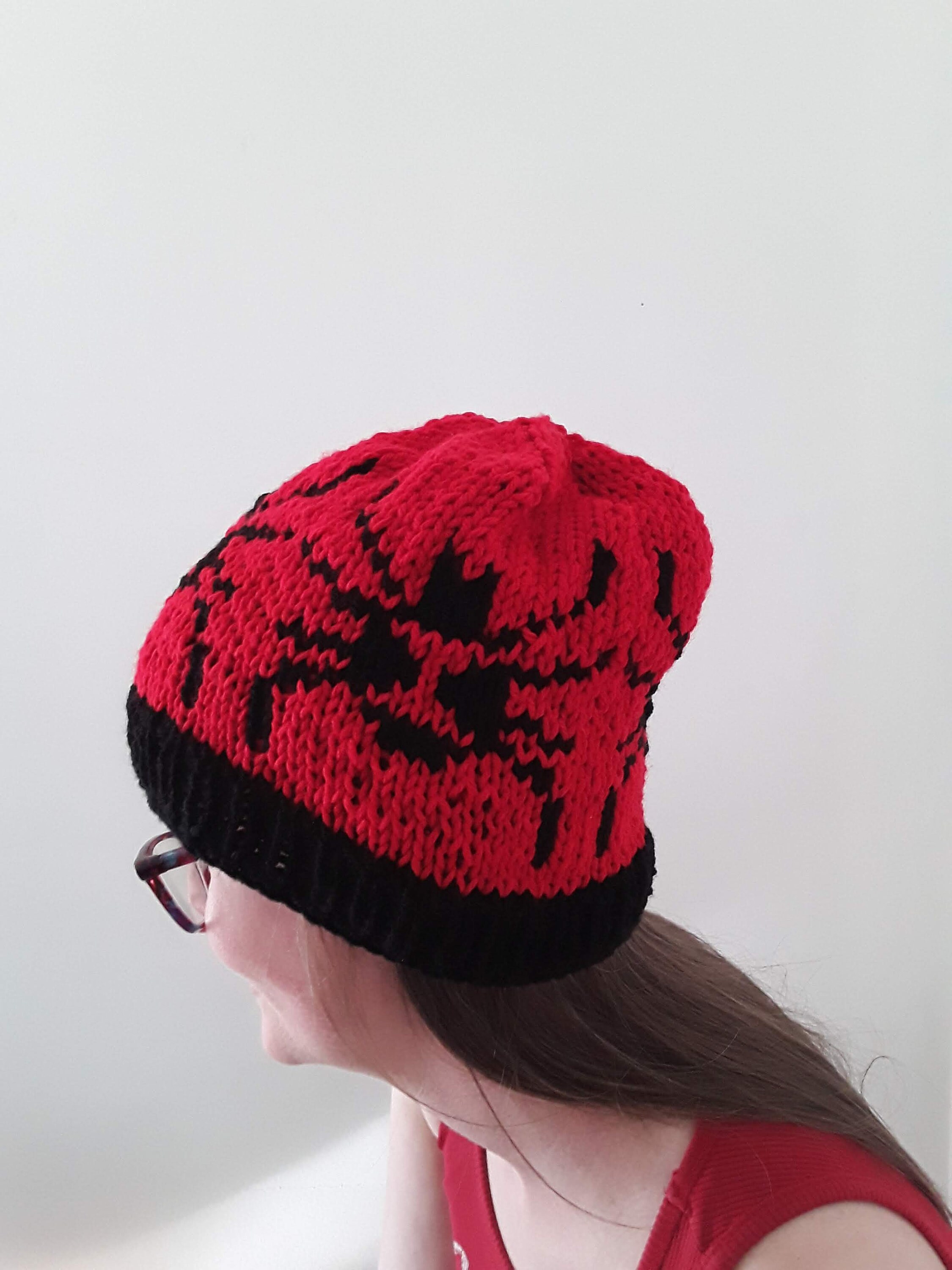Black Widow Spider Toque Blackwidow Beanie Venomous - Etsy