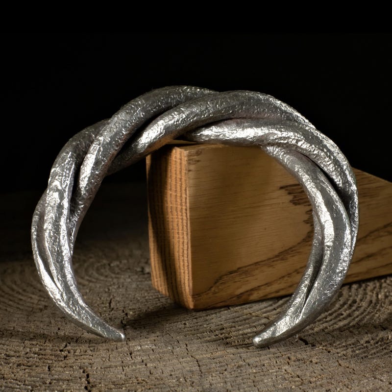 Hand Forged Bracelet - Etsy