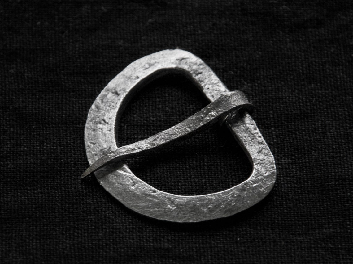 Hand Forged Belt Buckle Viking Buckle for Medieval Outfit - Etsy
