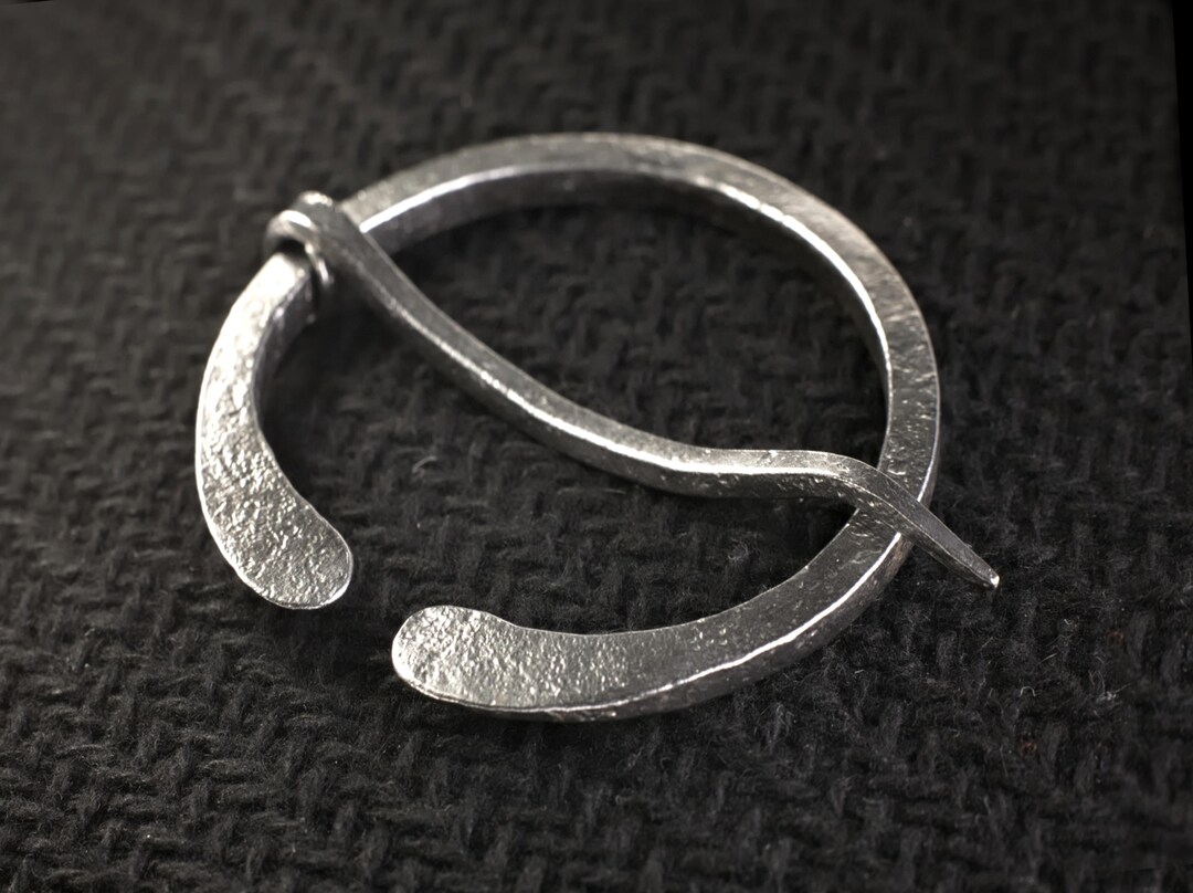 Penannular Brooch - Medieval Penannular Pin, Viking Pin, Penannular ...