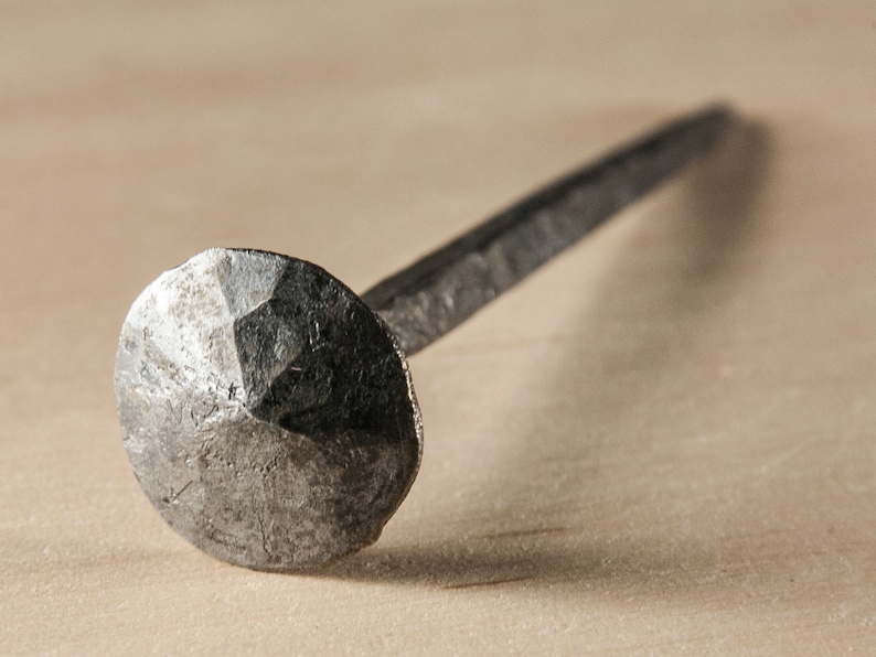 Hand Forged Iron Nail Medieval Style Nail Decorative - Etsy