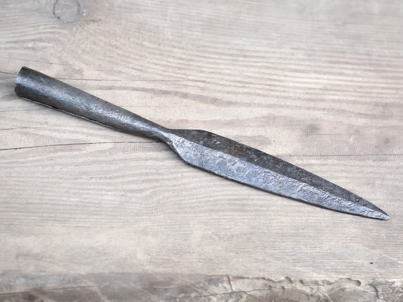 Medieval Spear Replica, Larp Spear, Viking Spear Head, Hand Forged ...